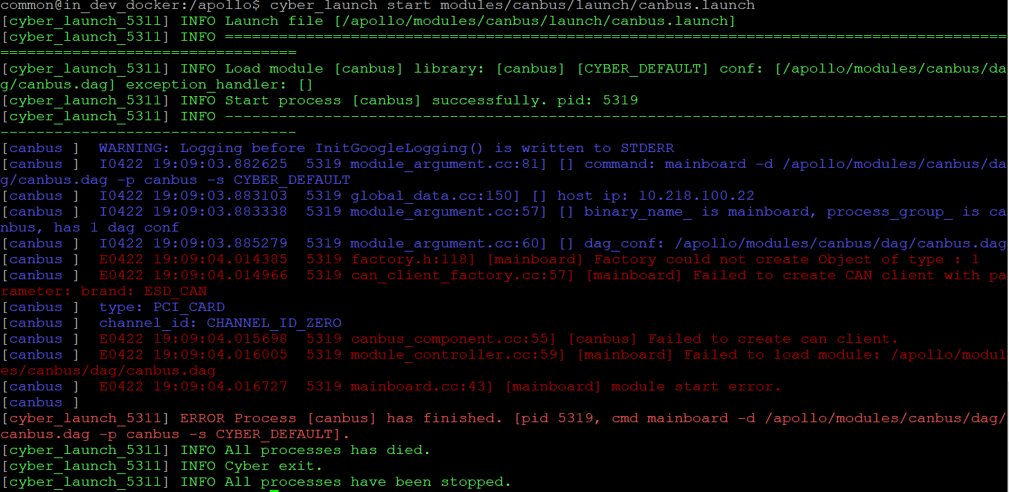 Apollo 5.0 Canbus is not working · Issue #732 · lgsvl/simulator · GitHub