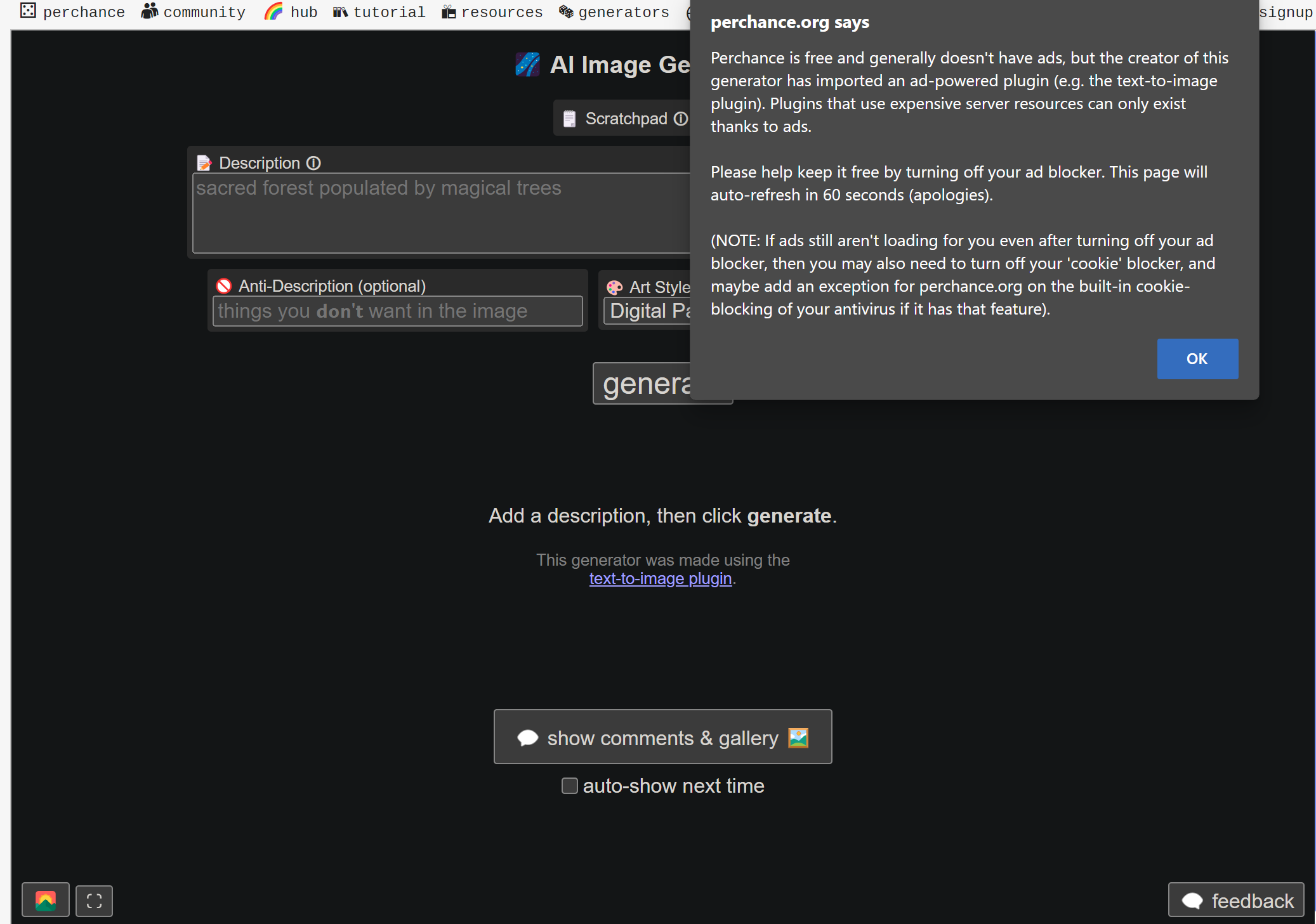 perchance.org · Issue #163449 · AdguardTeam/AdguardFilters · GitHub