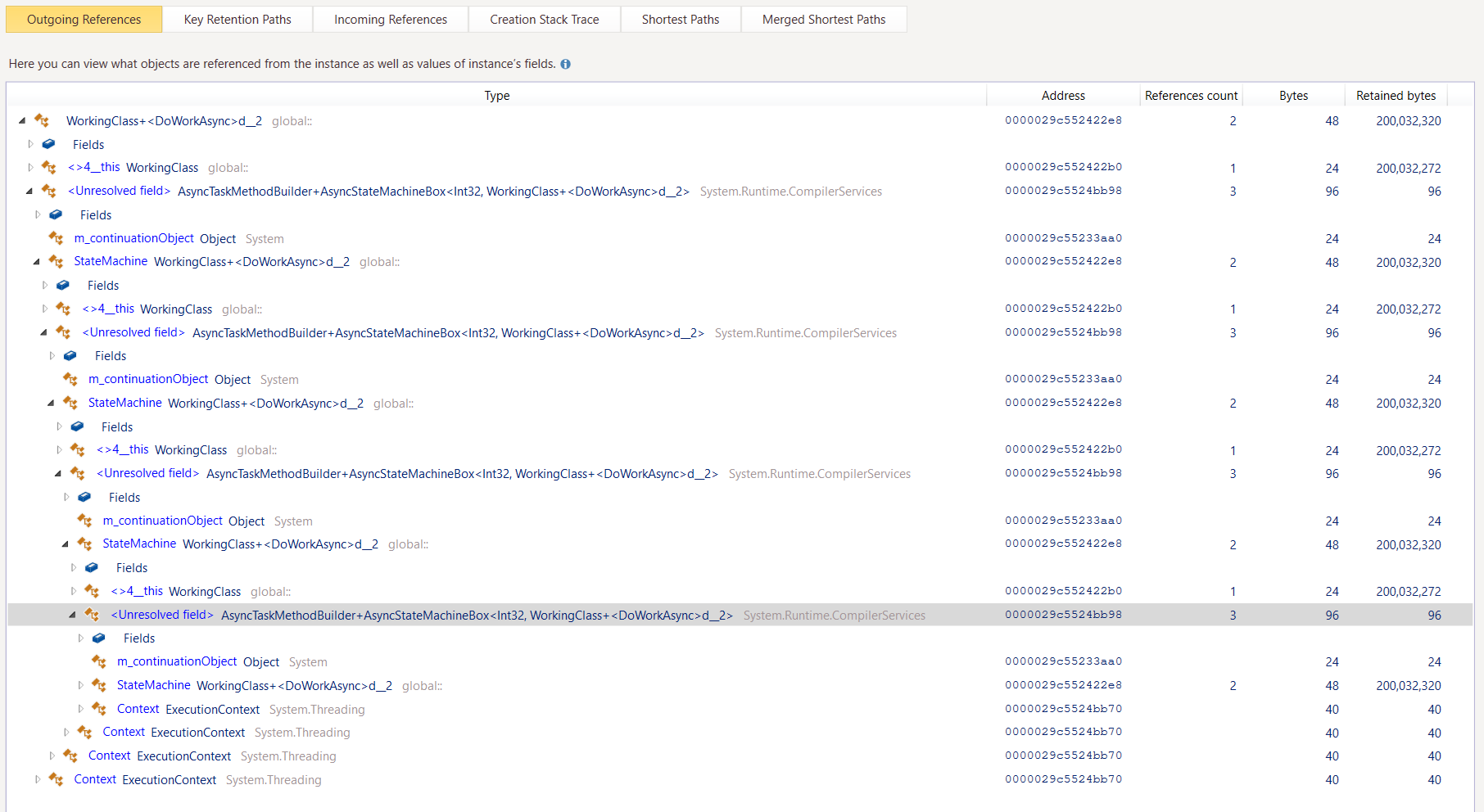 Asynctaskmethodbuilder Stopping Objects Being Garbage Collected Due To Reference Loop · Issue