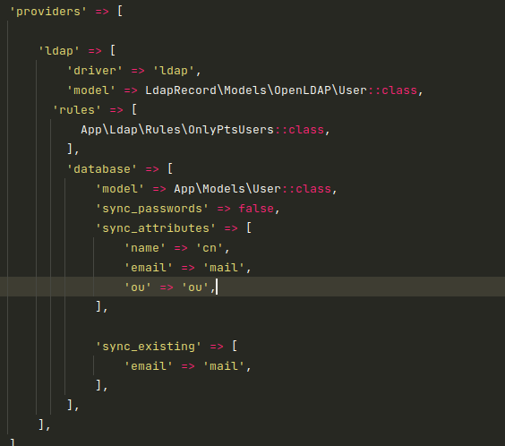 Filter group OpenLdap · Issue #301 · DirectoryTree/LdapRecord-Laravel · GitHub