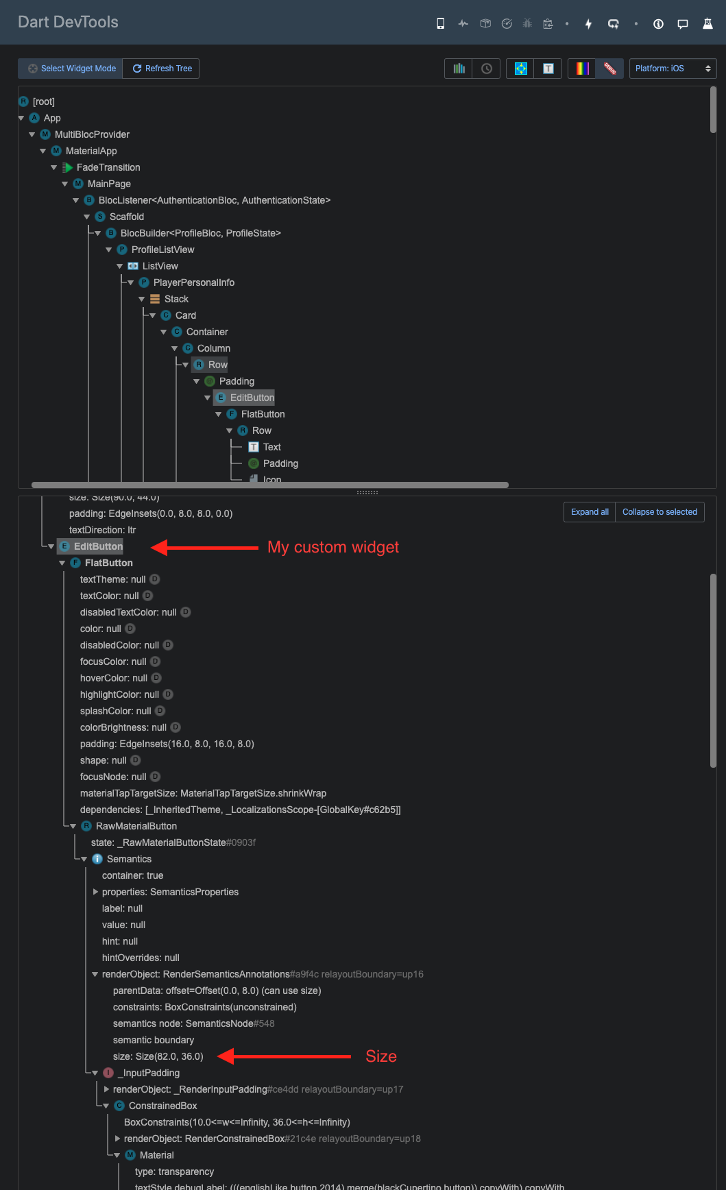 Create a tool for getting the size of a Widget on a device · Issue #460 ...