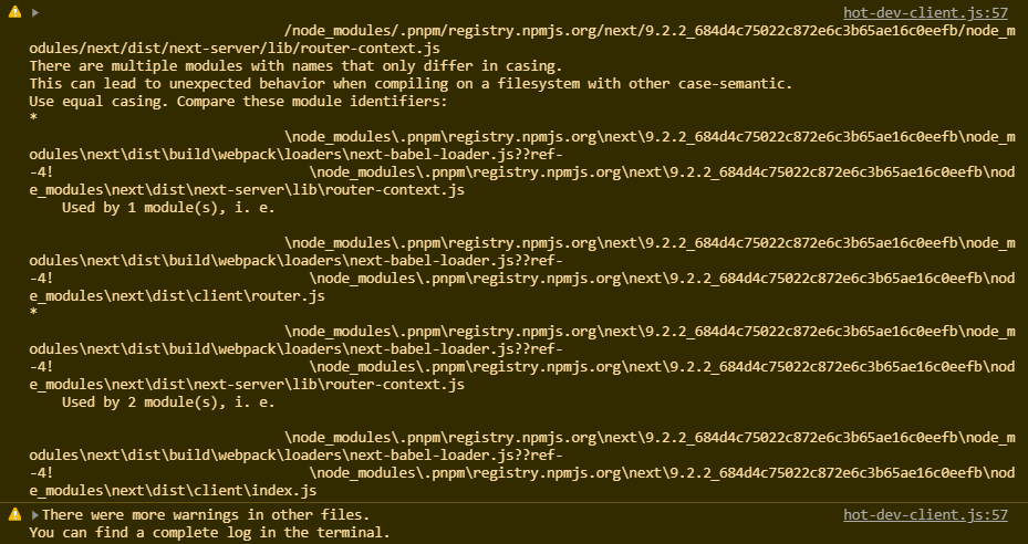 Different Output When Running Next In Vscode Integrated Terminal Vs Windows Terminal · Issue 