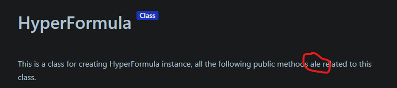 [Bug]: Typo in the API reference for HyperFormula class · Issue #1323 ...