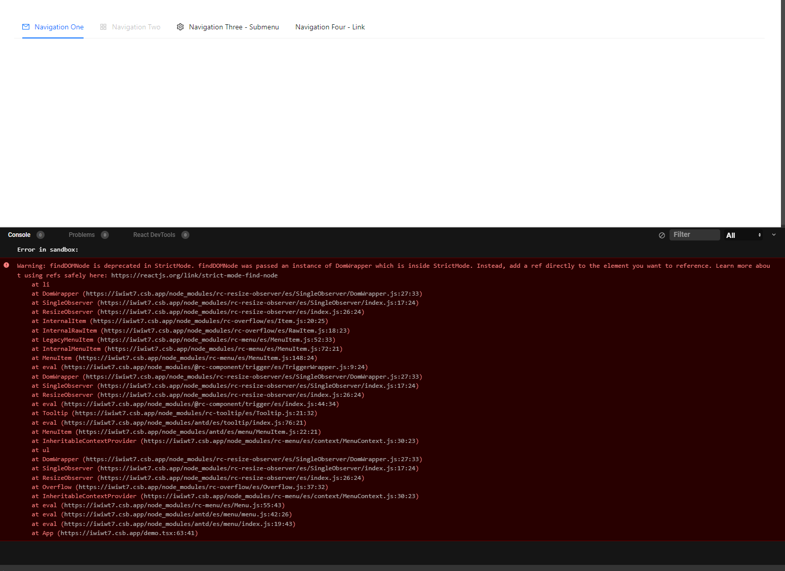 Bug components/menu in React.18 · Issue #41238 · ant-design/ant-design · GitHub
