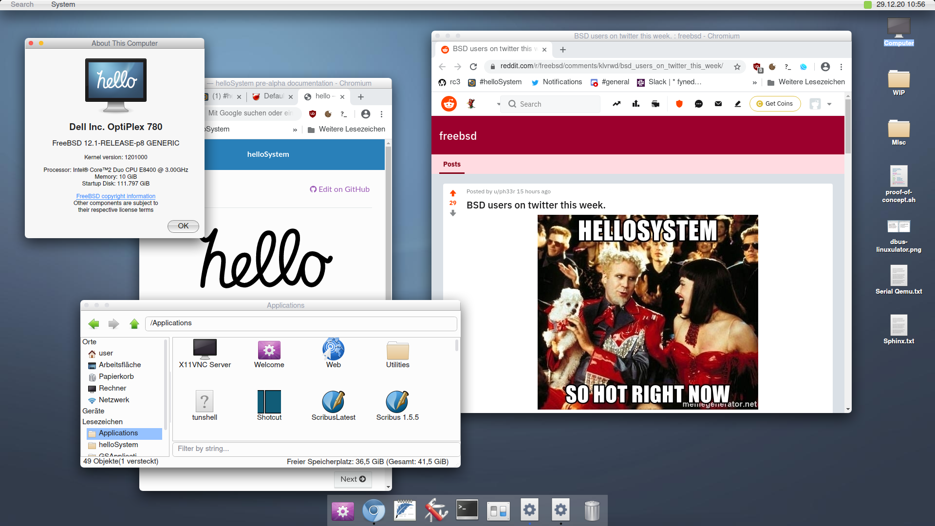 BSD users on twitter this week. : r/freebsd