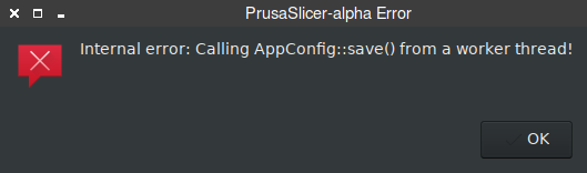2.3.0-alpha2: Uncaught exception: Calling AppConfig::save() from a worker thread! · Issue #4961 ...