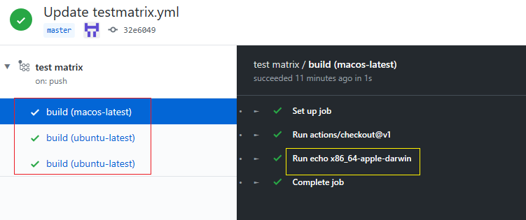 Create matrix with multiple OS and env for each one · community ...