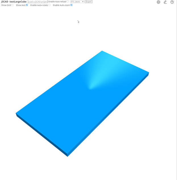 Object size, zoom and clipping (units and documentation) · Issue #167 · jscad/OpenJSCAD.org · GitHub
