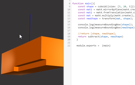 measureBoundingBox has bad min max bounds when mirroring geometry · Issue #945 · jscad/OpenJSCAD ...