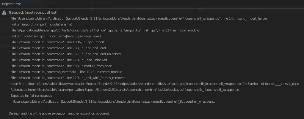 Cannot import ifcopenshell blender python 3.7 build · Issue #1369 · IfcOpenShell/IfcOpenShell ...