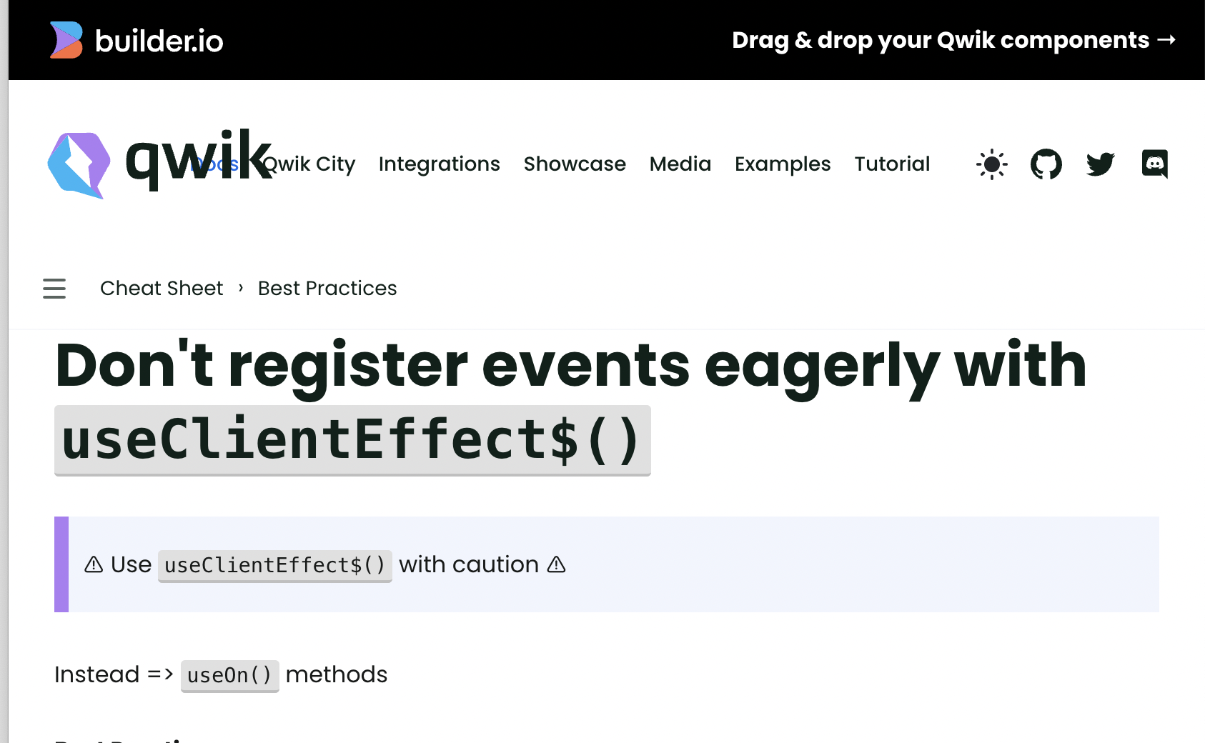 [🐞] Overlapping Qwik Logo And Nav Headings At Smaller Widths · Issue 2616 · Qwikdev Qwik · Github