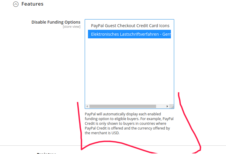 Enable Paypal Credit Option Not Avaible For Usa · Issue 22525 · Magento Magento2 · Github