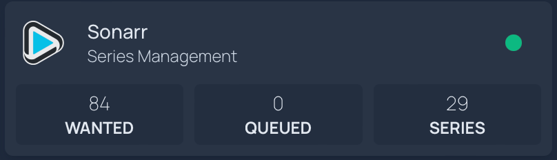 Sonarr widget false information · Issue #315 · gethomepage/homepage · GitHub