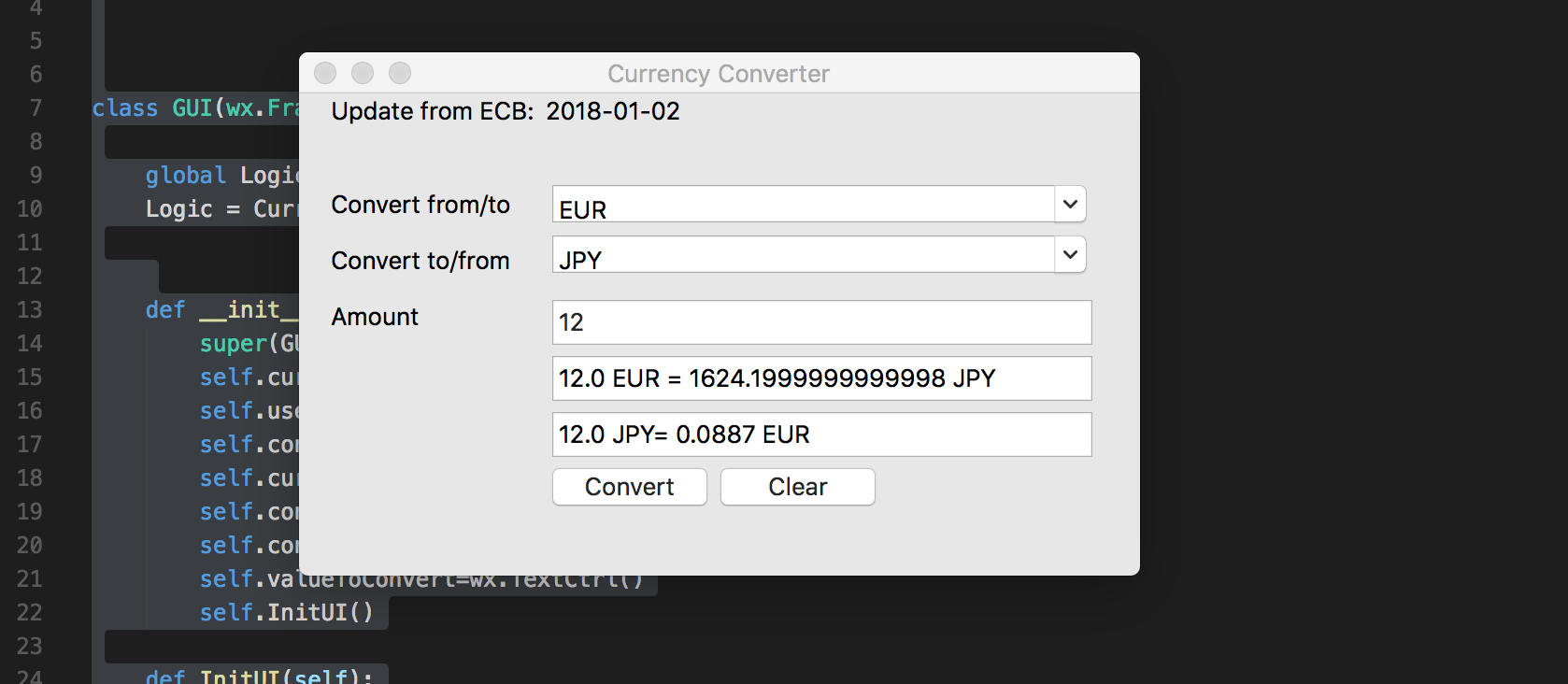 GitHub - nickmi/ecb-currency-converter