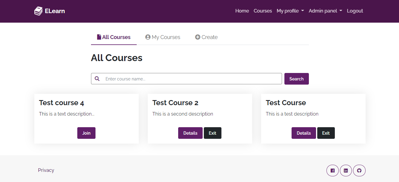 GitHub - nikolaybelobradov/ELearn