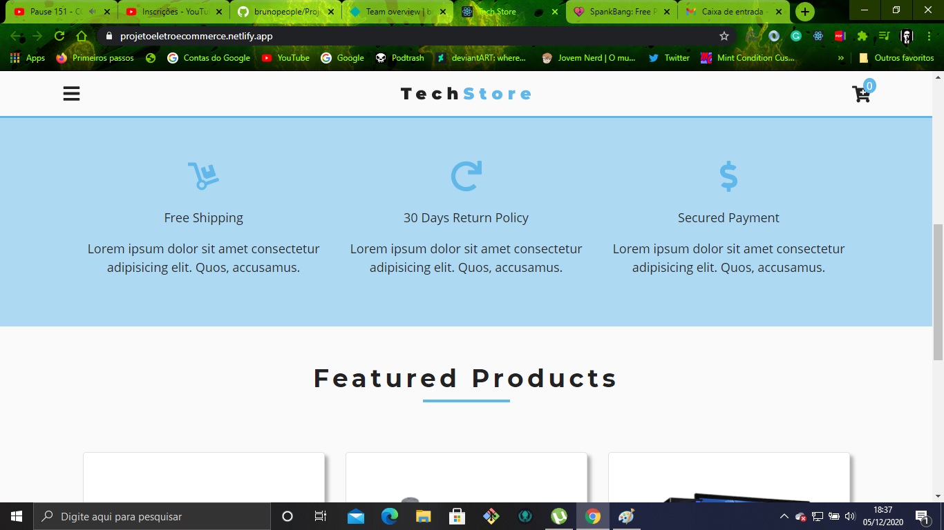 GitHub - brunopeople/Projeto-React_ECommerce: Projeto de um E-commerce ...