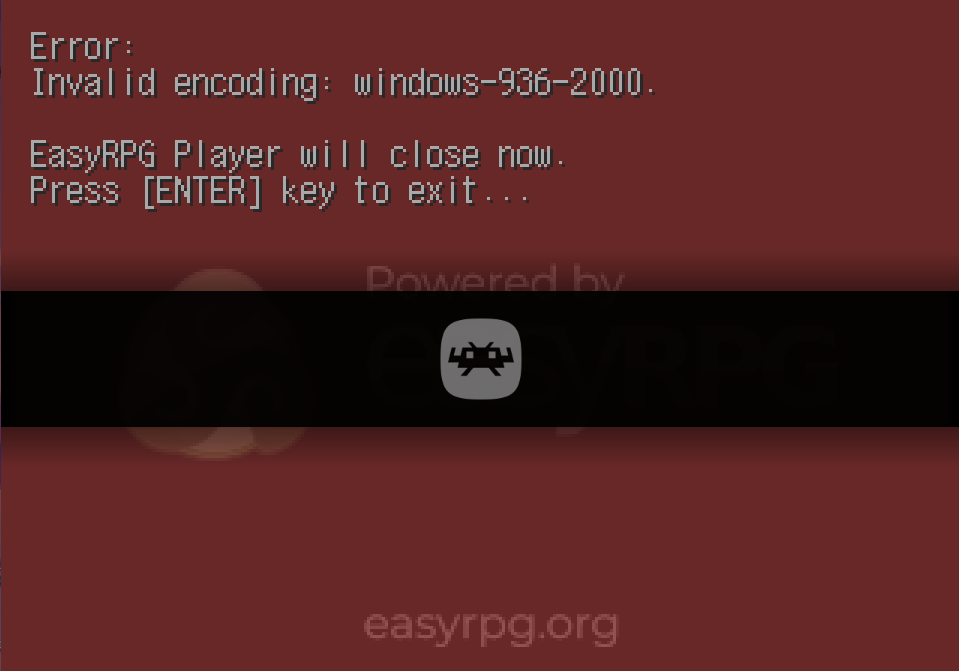 libretro: ICU invalid encoding (mingw) · Issue #2470 · EasyRPG/Player · GitHub