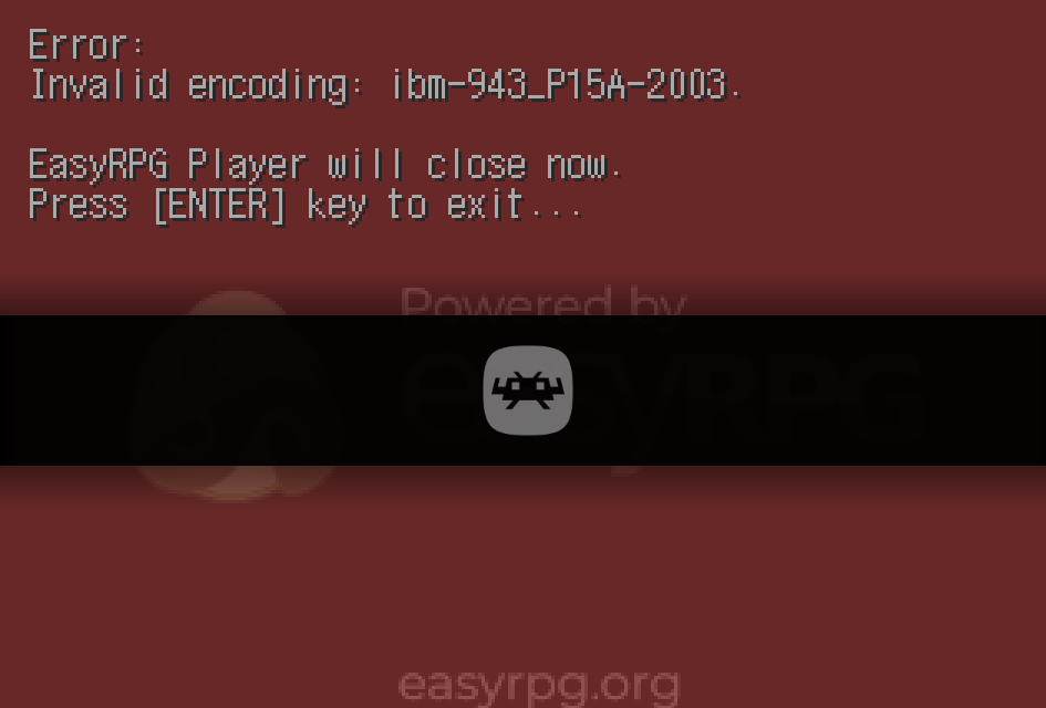 libretro: ICU invalid encoding (mingw) · Issue #2470 · EasyRPG/Player · GitHub
