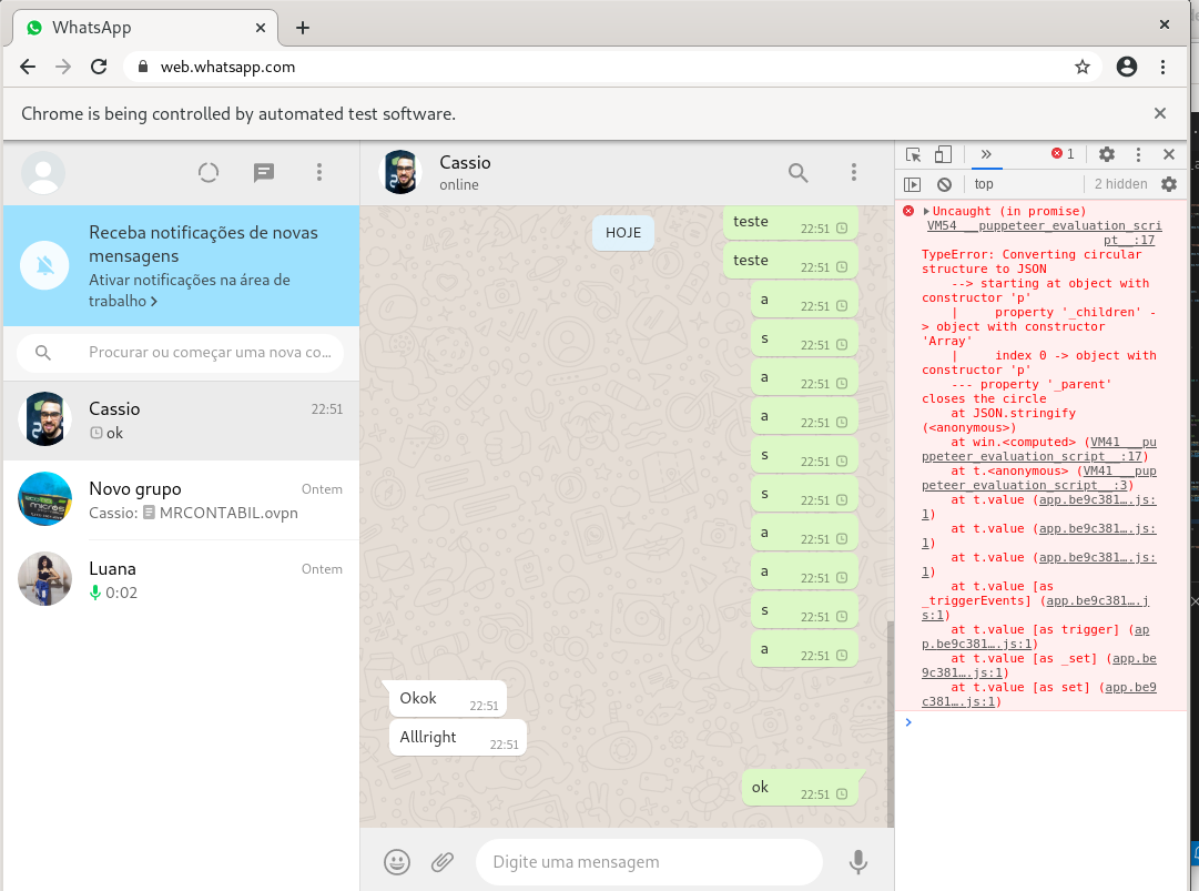 Not receiving "message_ack" events · Issue #371 · pedroslopez/whatsapp-web.js · GitHub