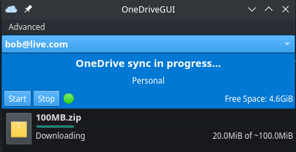 Wrong file size shown during large file downloads. · Issue #19 · bpozdena/OneDriveGUI · GitHub