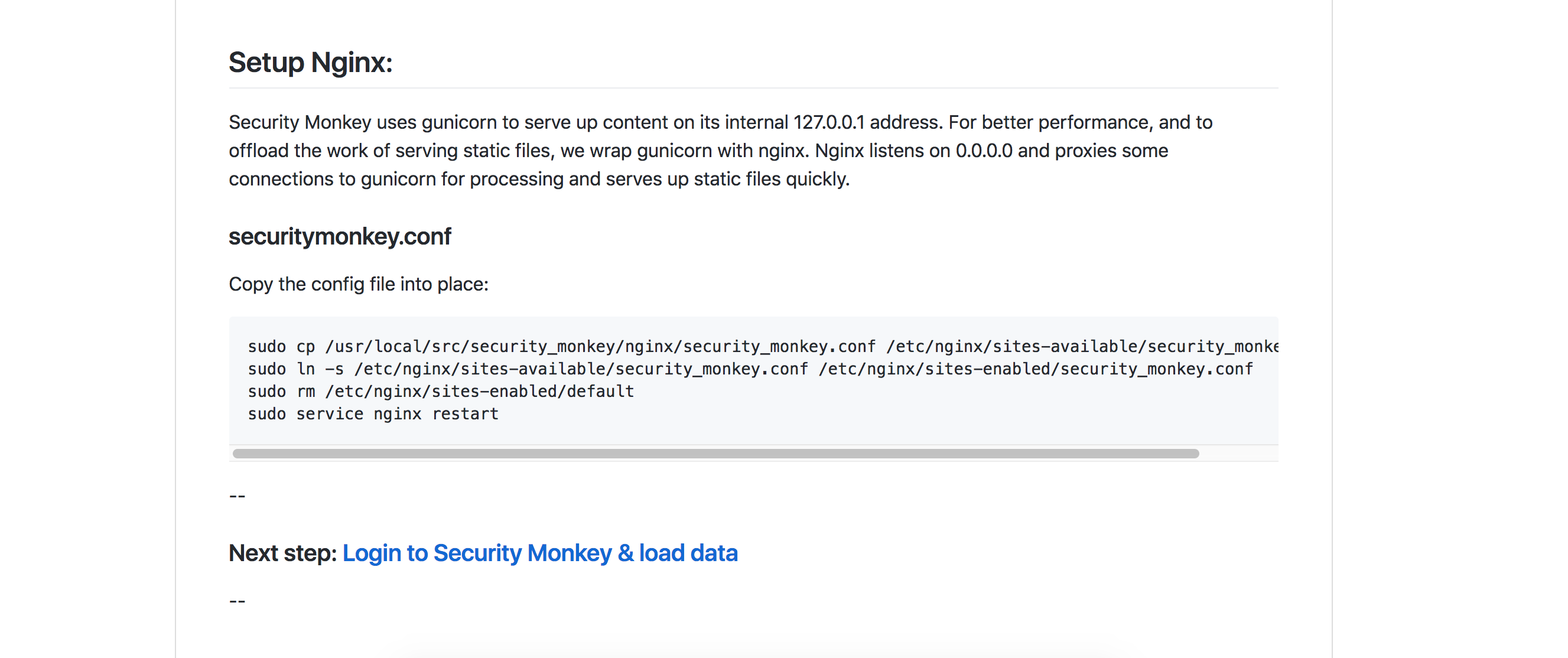 Monkey command does not run · Issue #768 · Netflix/security_monkey · GitHub