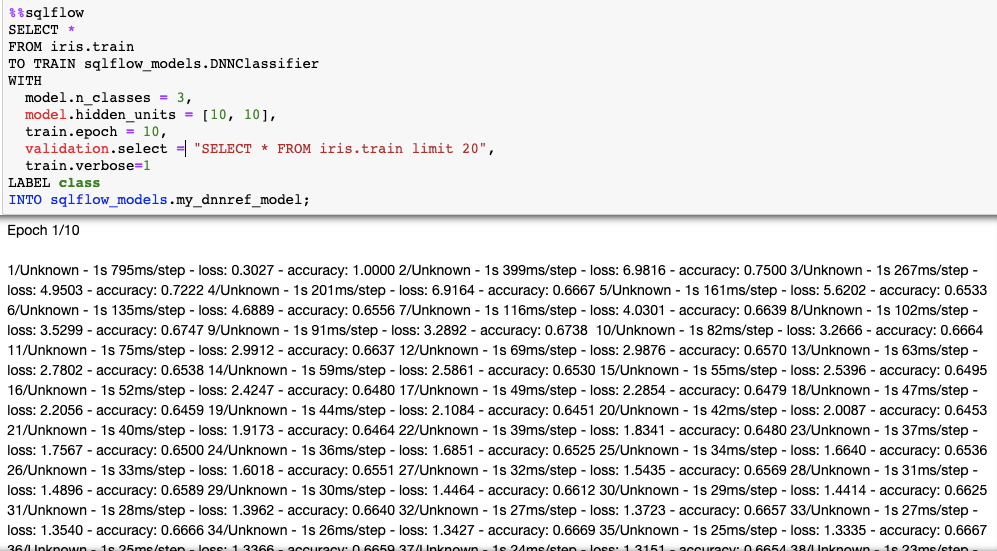 Verbose1 Is Not Worked In Tfestimator · Issue 1214 · Sql Machine Learningsqlflow · Github