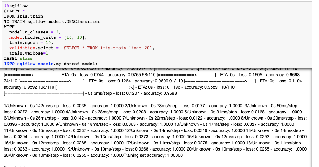 Verbose1 Is Not Worked In Tfestimator · Issue 1214 · Sql Machine Learningsqlflow · Github