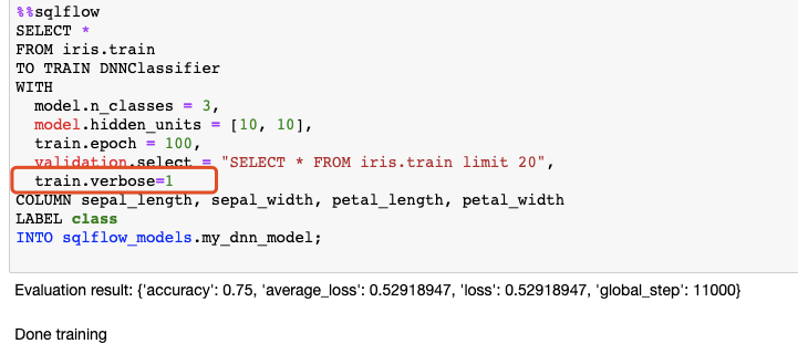 Verbose1 Is Not Worked In Tfestimator · Issue 1214 · Sql Machine Learningsqlflow · Github