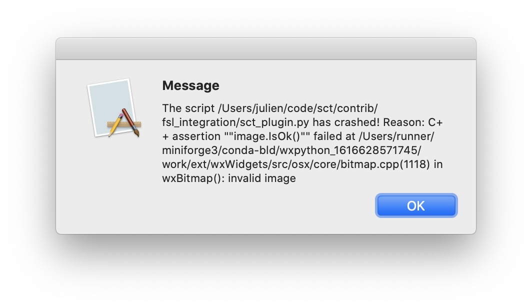 FSLeyes script doesn't work :-( · Issue #3533 · spinalcordtoolbox/spinalcordtoolbox · GitHub
