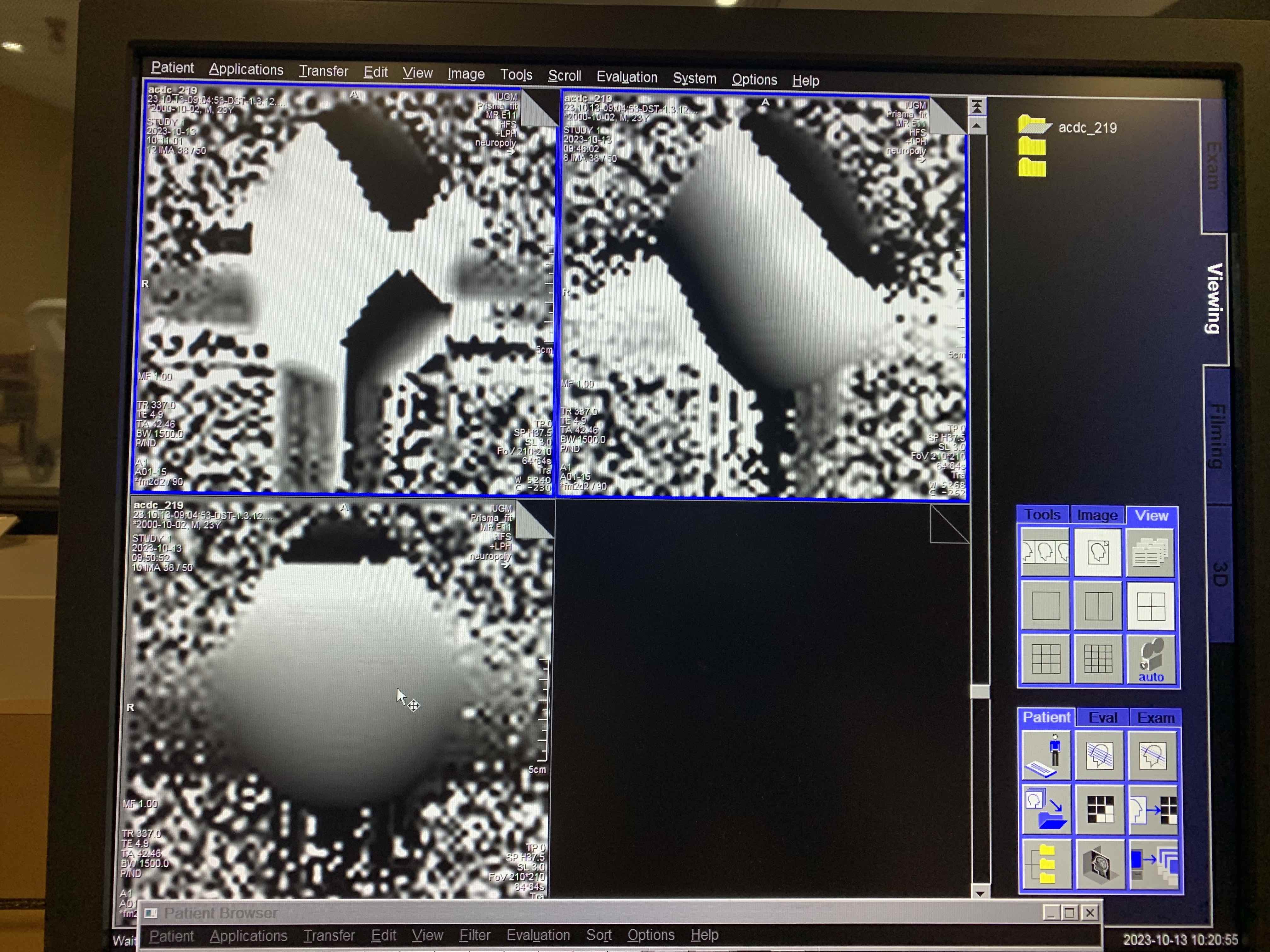 Output a DICOM theoretical shimmed fieldmap to be imported on the ...
