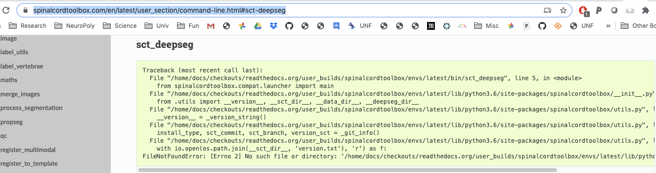 Command-line not rendered on RTD · Issue #2834 · spinalcordtoolbox/spinalcordtoolbox · GitHub