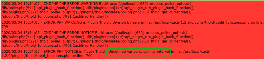 thold_functions.php Undefined variable "polling_interval" · Issue #405 · Cacti/plugin_thold · GitHub