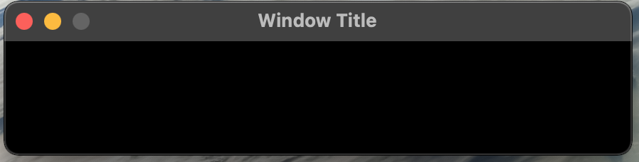 [Question] Launching basic application gives black window · Issue #4899 ...