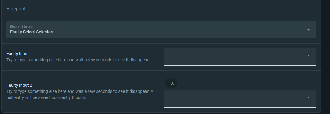 Select selector with multiple true clears input every few seconds · Issue #16078 · home ...