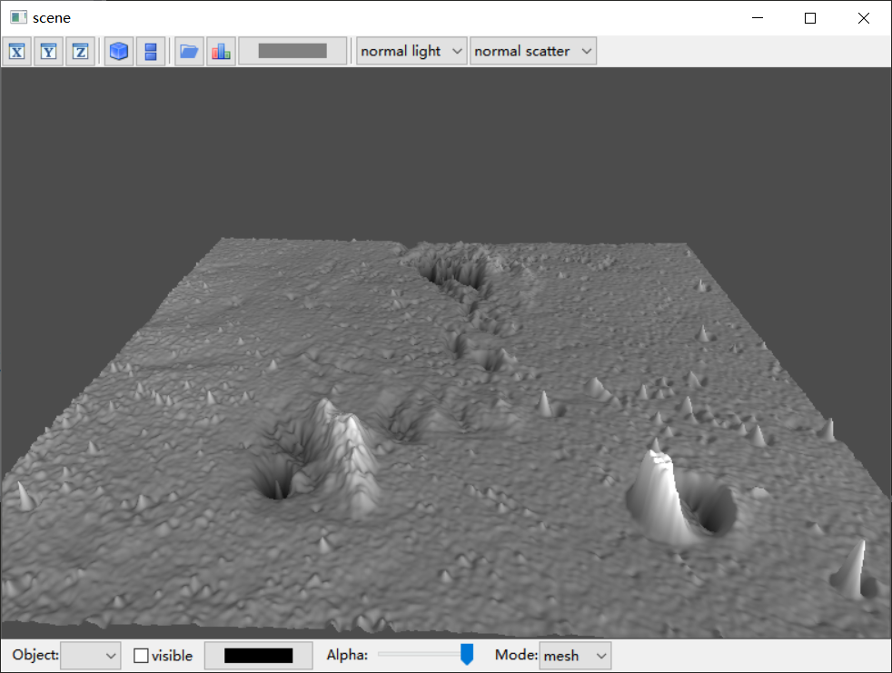 what's the right way to build a 2d surface · Issue #2053 · vispy/vispy · GitHub