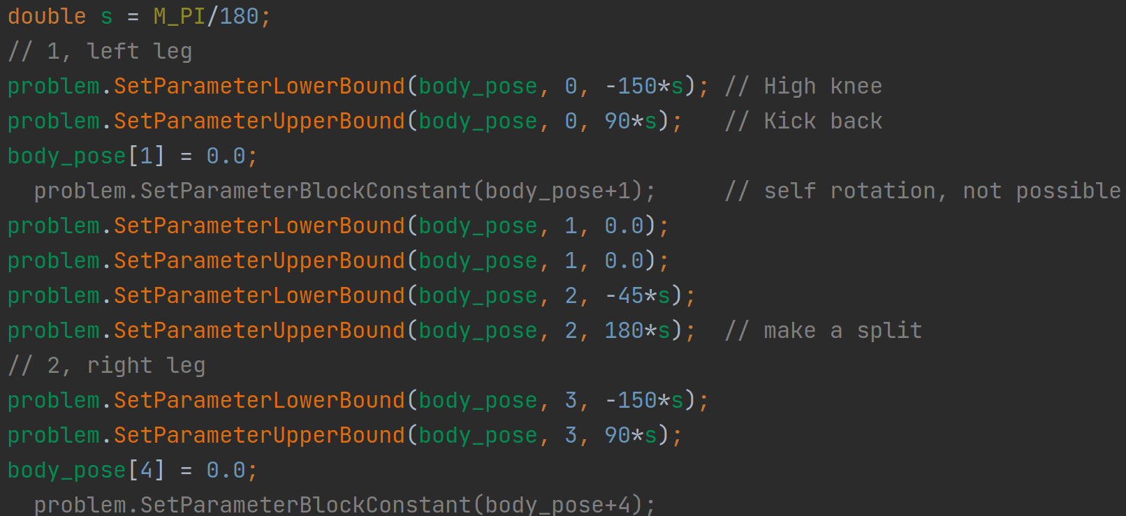 how to set the parameter at position "index" constant? · Issue #977 · ceres-solver/ceres-solver ...