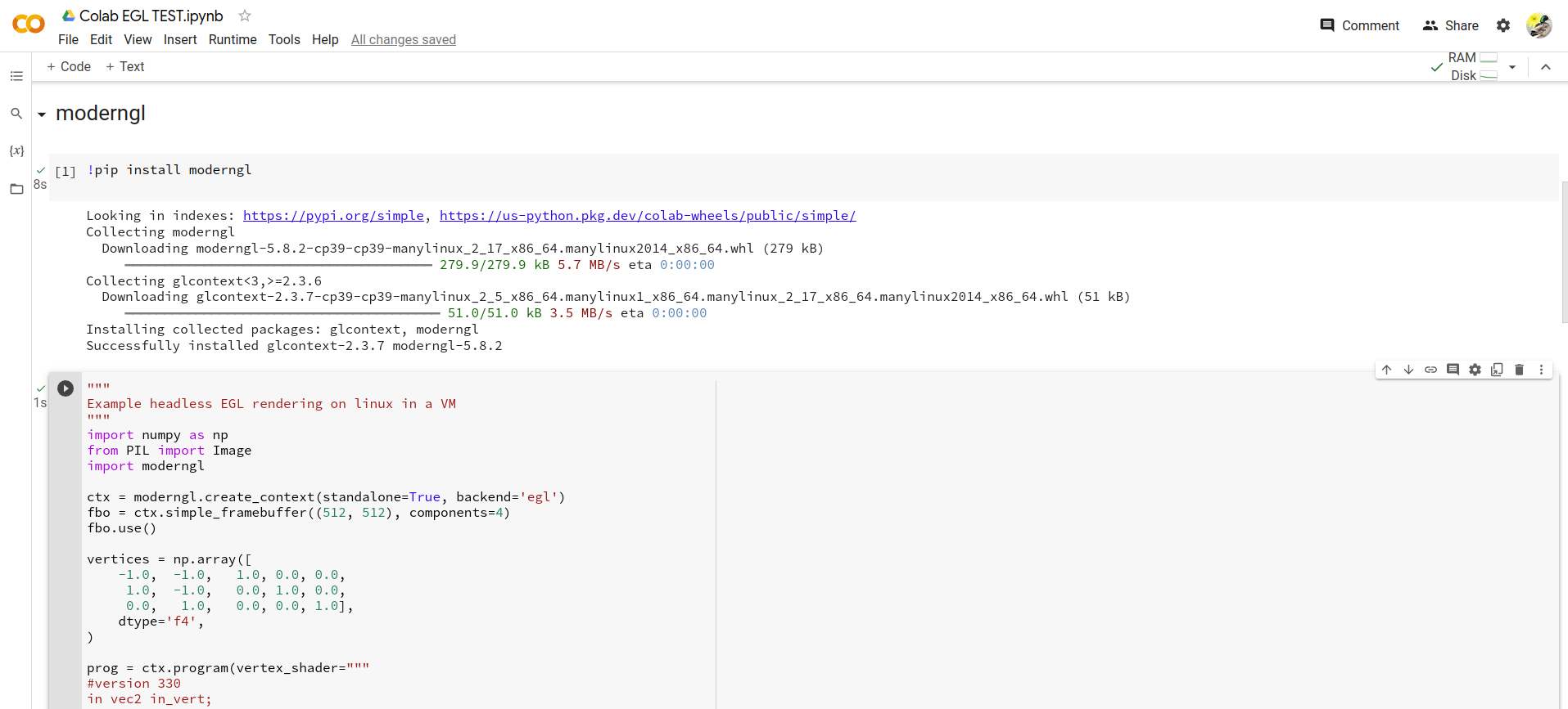 No Backend In Latest Colab · Issue 2469 · Vispy Vispy · Github