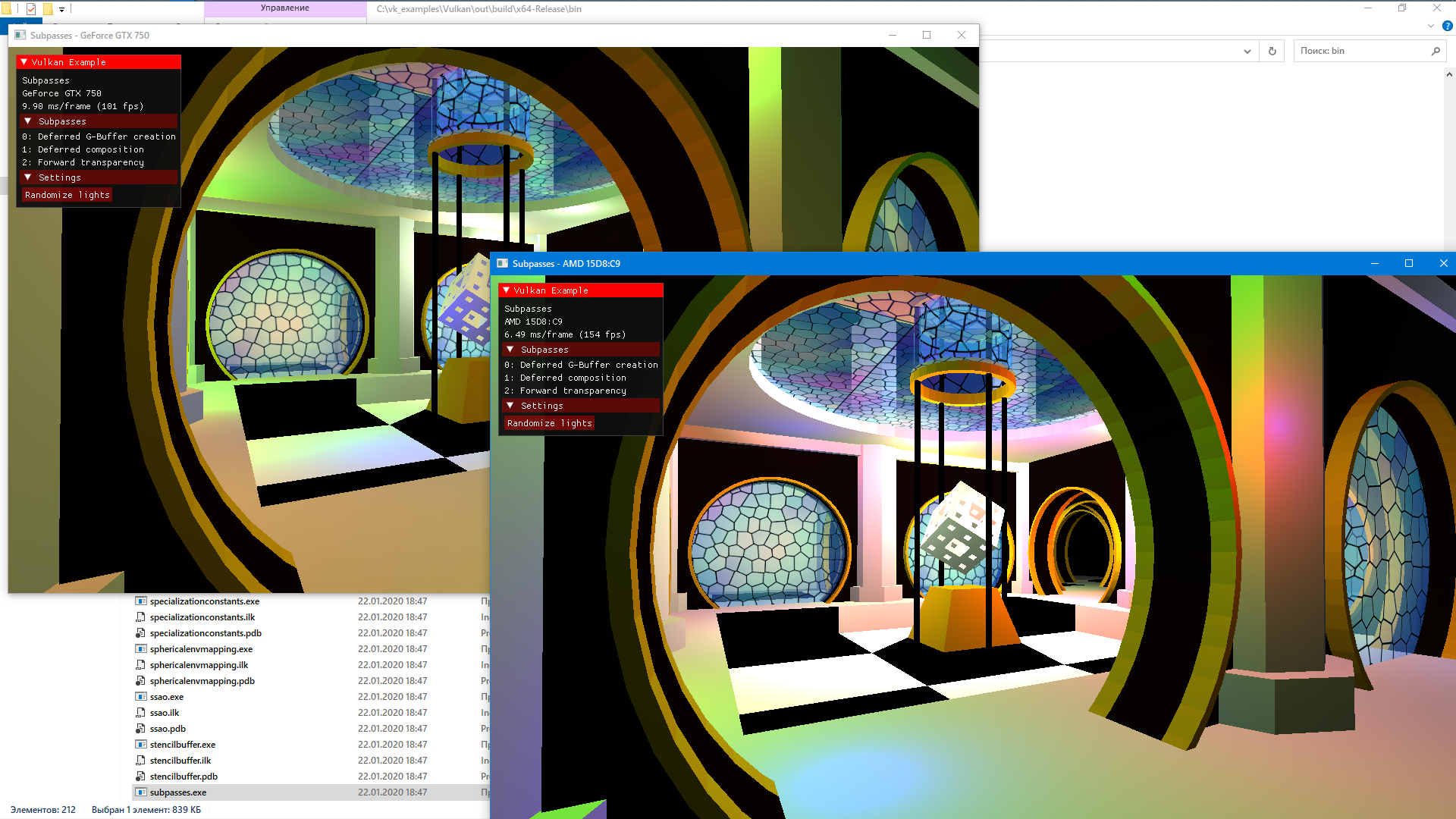 something broken in subpasses demo, on window resize · Issue #659 · SaschaWillems/Vulkan · GitHub
