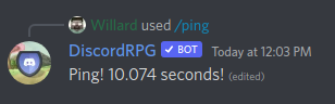 🐛 Bug Report: /ping says Ping! instead of Pong! · Issue #1248 ...