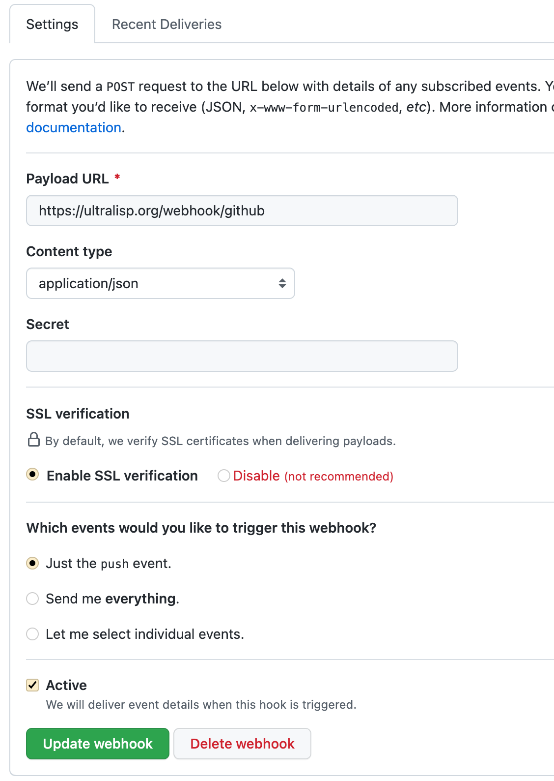 Why admin access for webhooks? · Issue #182 · ultralisp/ultralisp · GitHub