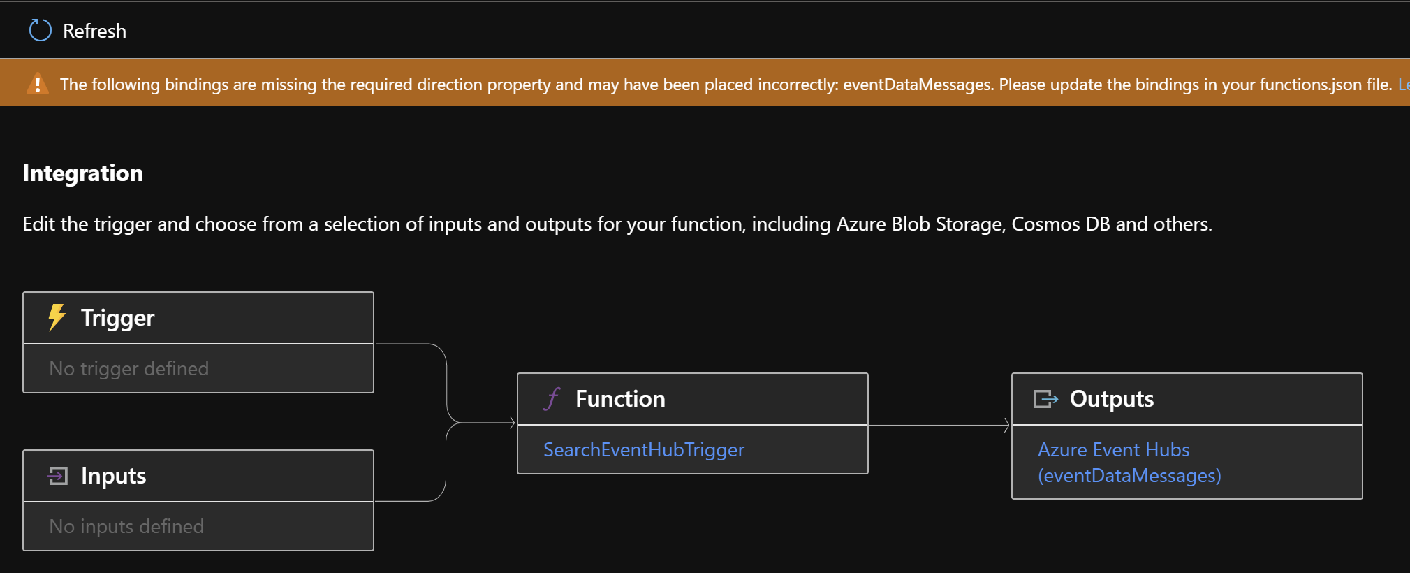Generated Functionjson Does Not Include Direction Property For Eventhubtrigger · Issue 272
