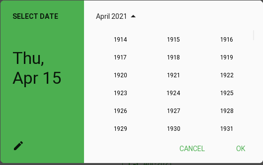 Datepicker Choose Year shows old years · Issue #43 · pyfection/StudentMonitoring · GitHub