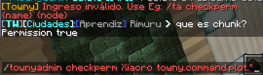 Townperms It seems that it is not detected · Issue #3123 · TownyAdvanced/Towny · GitHub