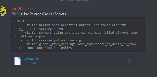 Townperms It seems that it is not detected · Issue #3123 · TownyAdvanced/Towny · GitHub