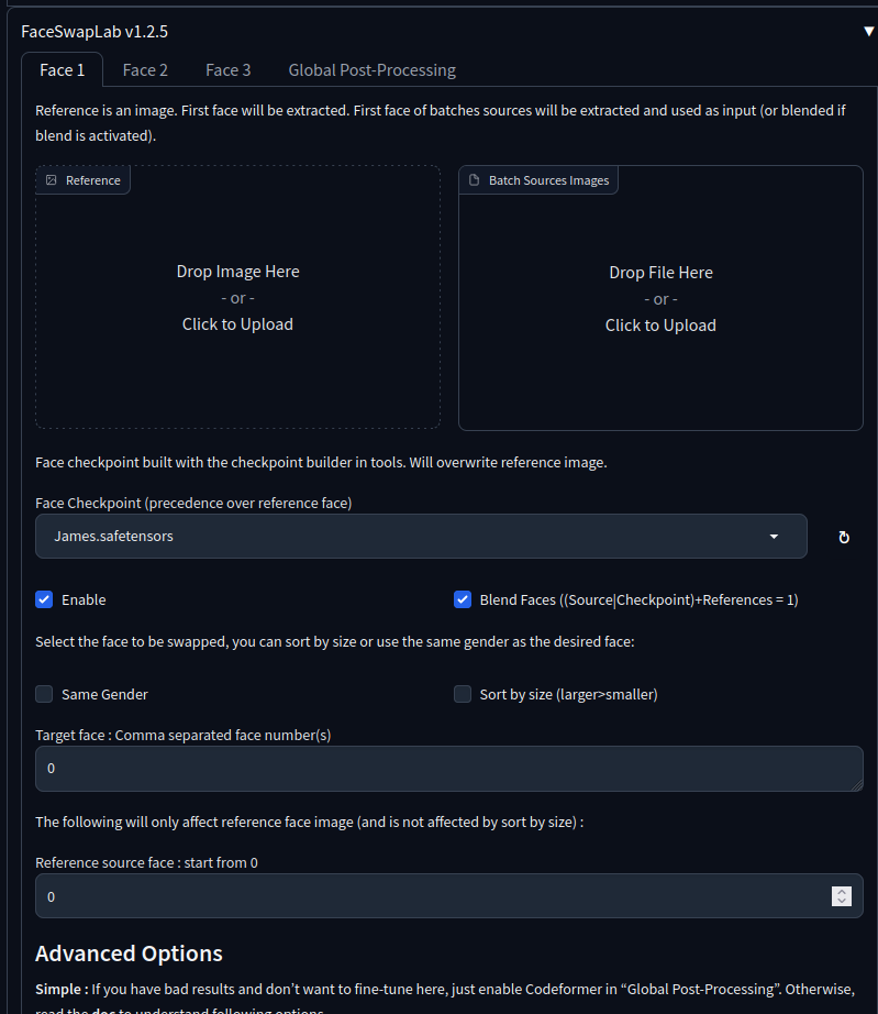 Face Swap does not trigger consistently (solved : NSFW filtering too ...