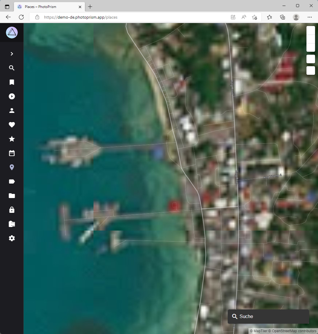 Hybrid map is blury sometimes · photoprism photoprism · Discussion ...