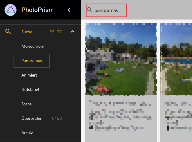 UI: Wrong german translation of "Panoramas" · Issue #2638 · photoprism/photoprism · GitHub