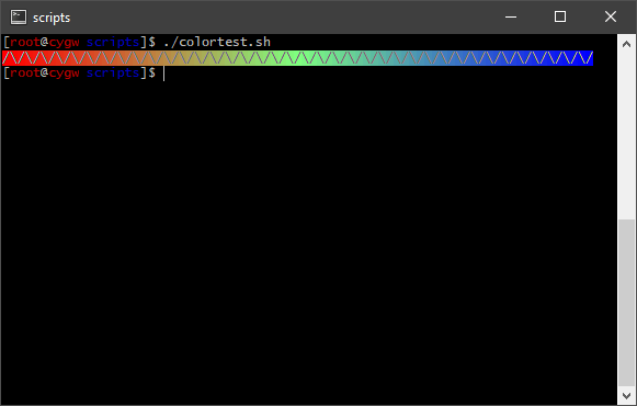 True colors on Windows 10 with Cygwin · Issue #2088 · alacritty ...