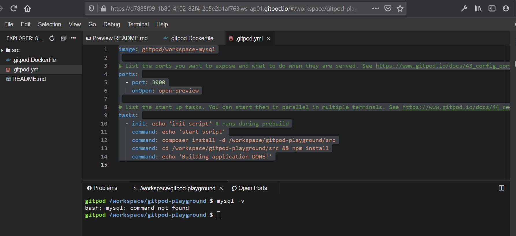 Unable To Load Docker Image Hosted At Docker Hub · Issue 547 · Gitpod Iogitpod · Github