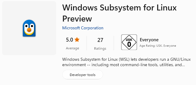 Is there a changelog available for "Windows Subsystem for Linux Preview ...